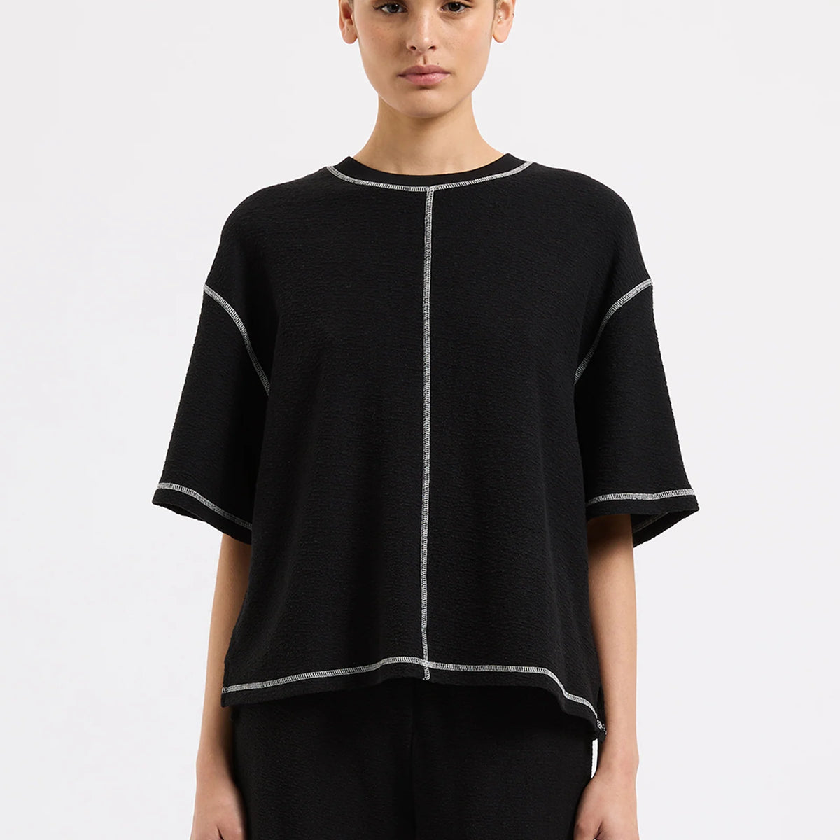 Nude Lucy - Sutton Tee (Black) – Dear Blackbird Boutique