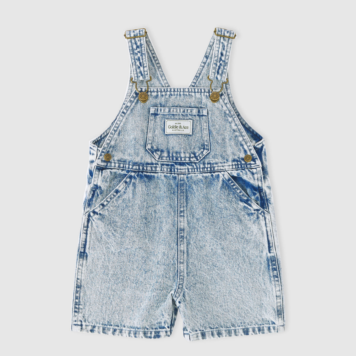 Goldie + Ace - Austin Denim Overalls (Vintage Washed) – Dear Blackbird ...