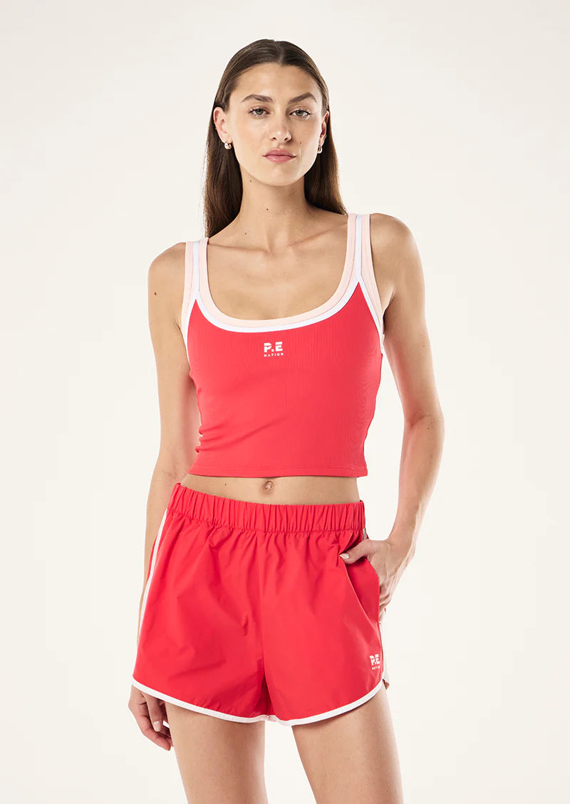 P.E Nation - Forward Tank (Strawberry) – Dear Blackbird Boutique