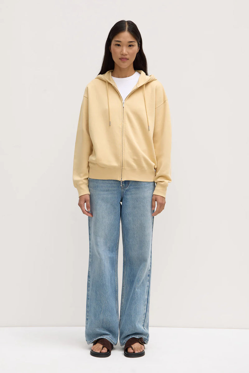 Assembly Label - Louisa Hooded Zip Sweater (Chamomile) – Dear Blackbird ...