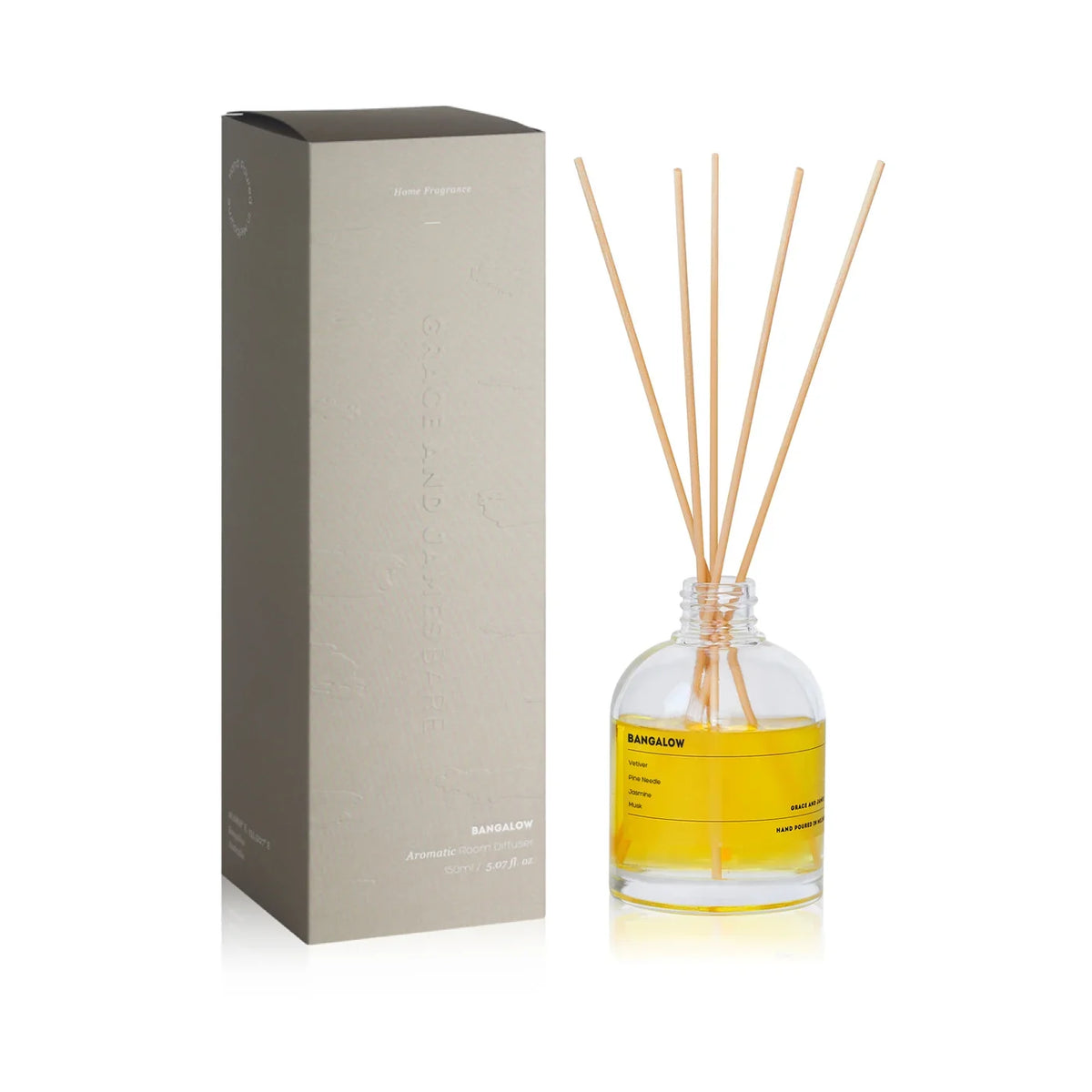 Grace and James - Reed Diffuser 150ml (Bangalow) – Dear Blackbird Boutique