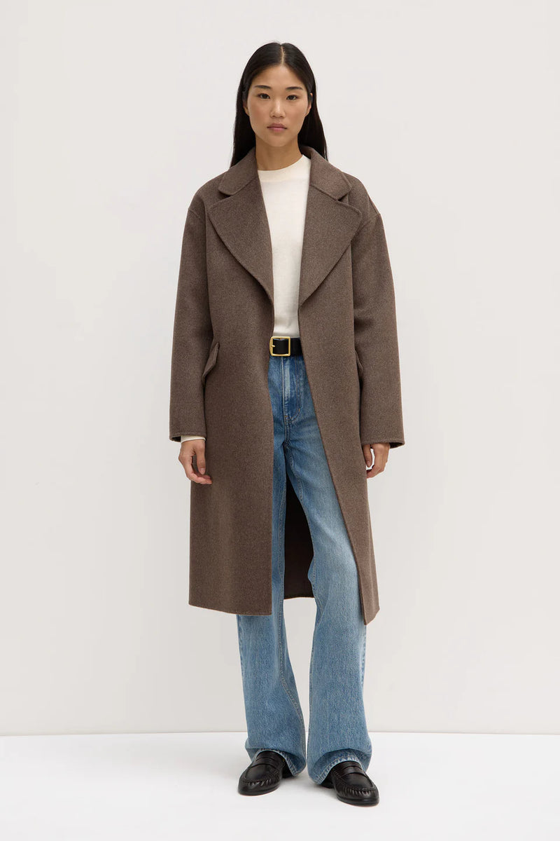Assembly Label - Sadie Single Breasted Wool Coat (Cocoa Marle) – Dear ...